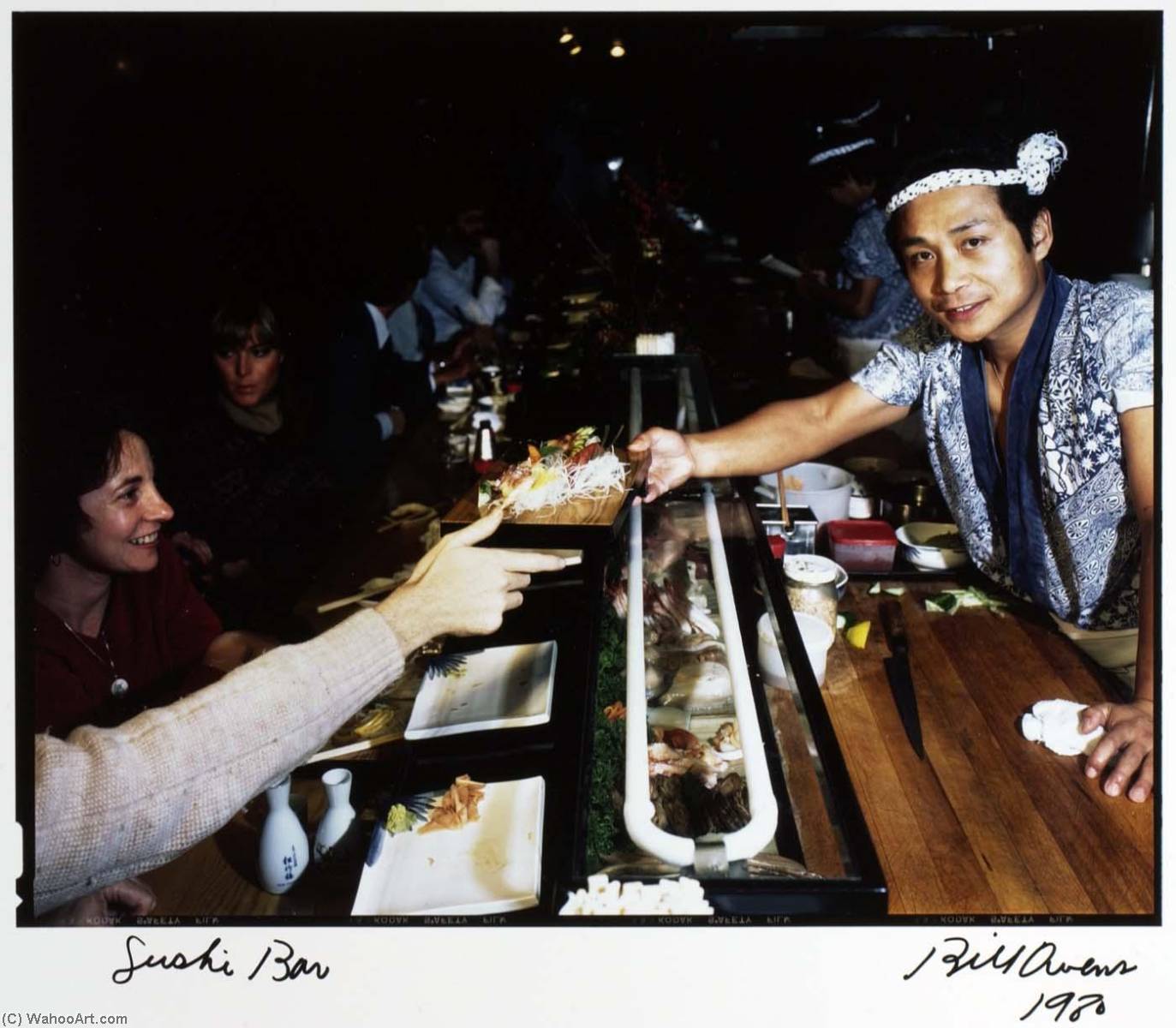 Sushi Bar, from the Los Angeles Documentary Project, 1980 by Bill Owens ...