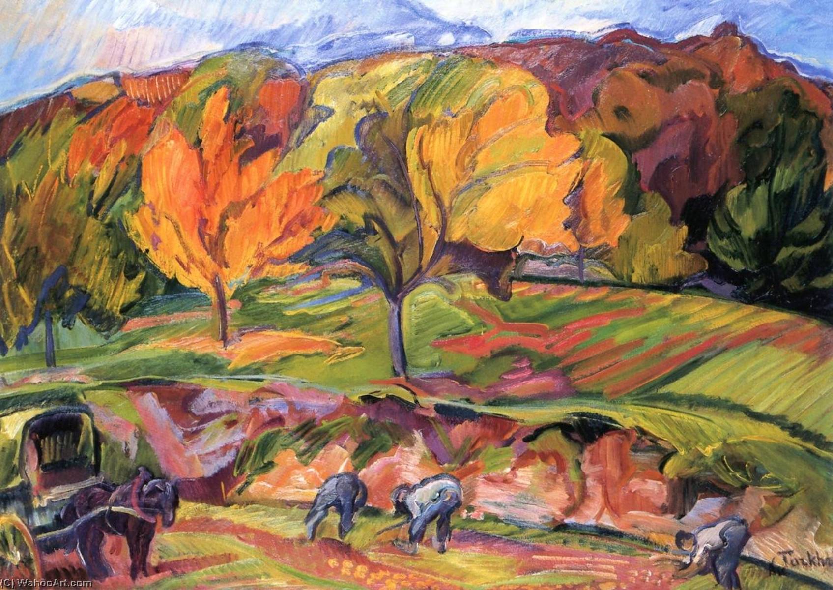 Obtenir Reproductions De Qualité Musée Paysage, 1910 de Nicolas ...