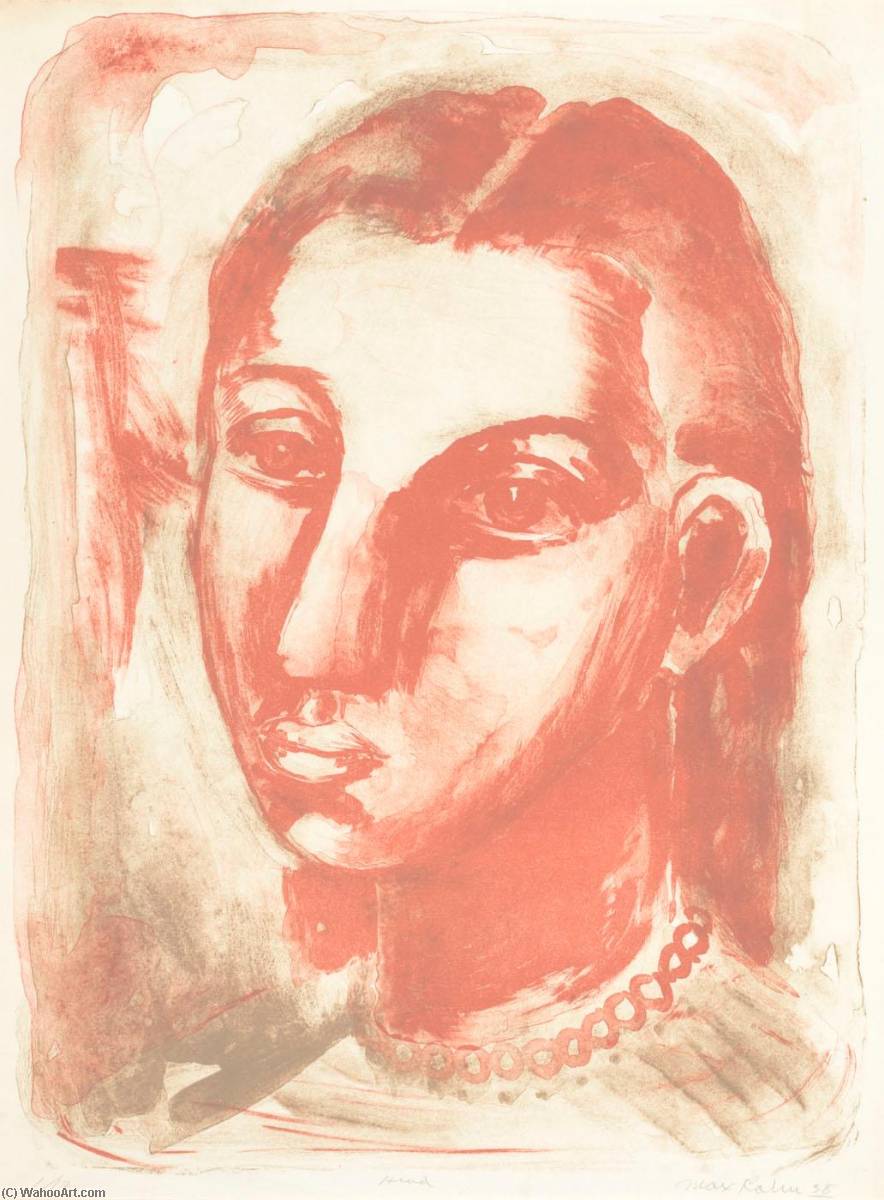 Head by Max Kahn (1902-2005) Max Kahn | ArtsDot.com