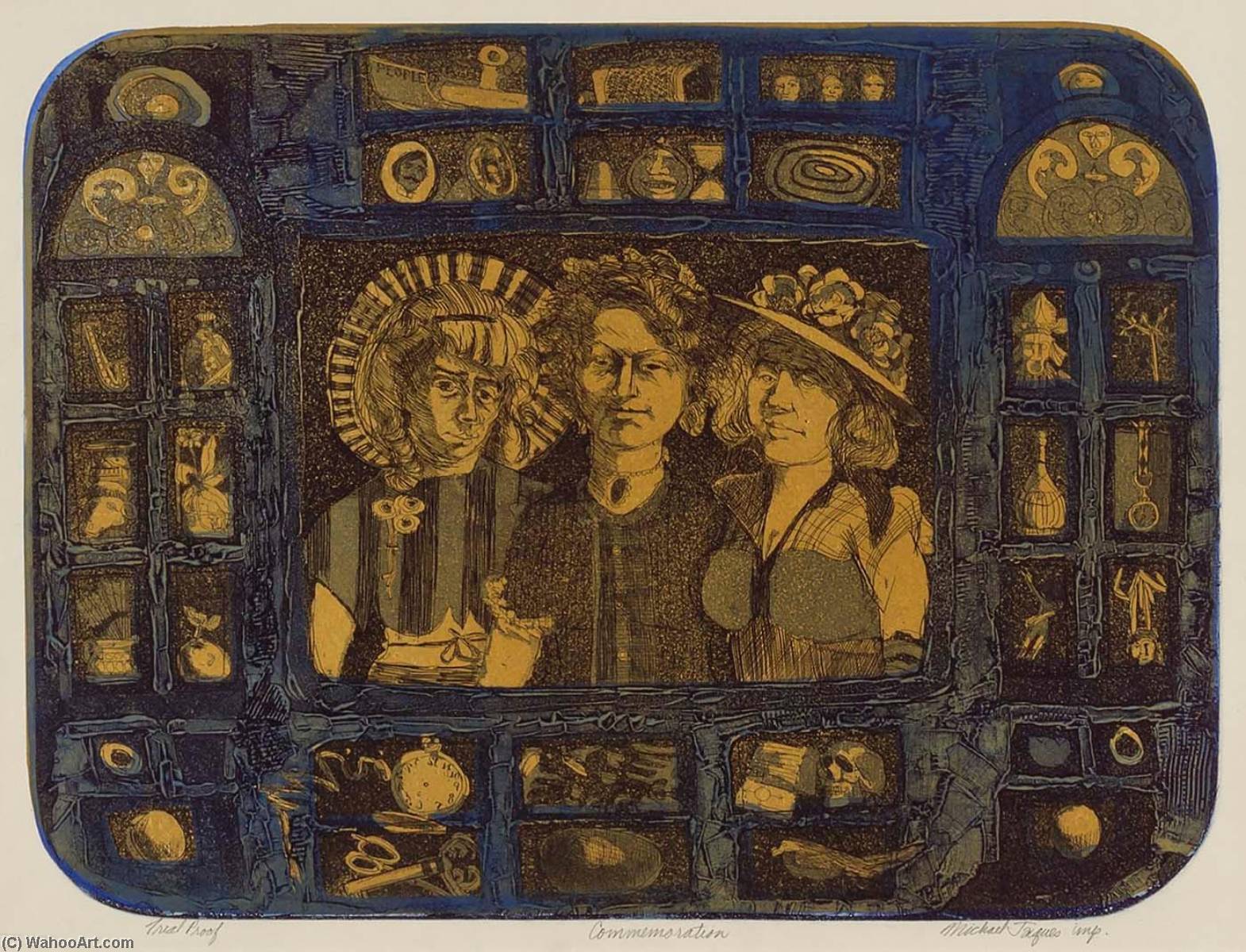 Reproductions De Peintures Commémoration de Michael Jacques (Inspiré ...