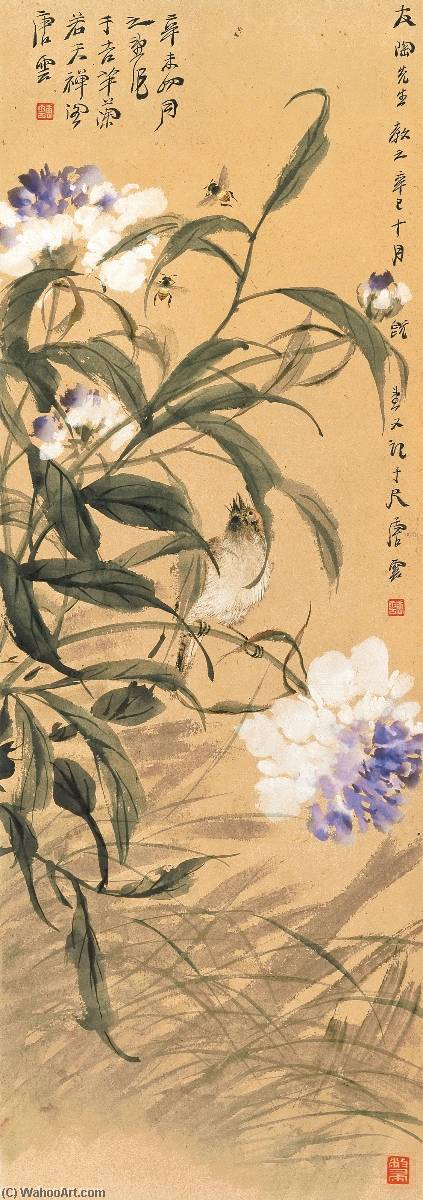 FLORALS AND BEES de Tang Yun Tang Yun | ArtsDot.com
