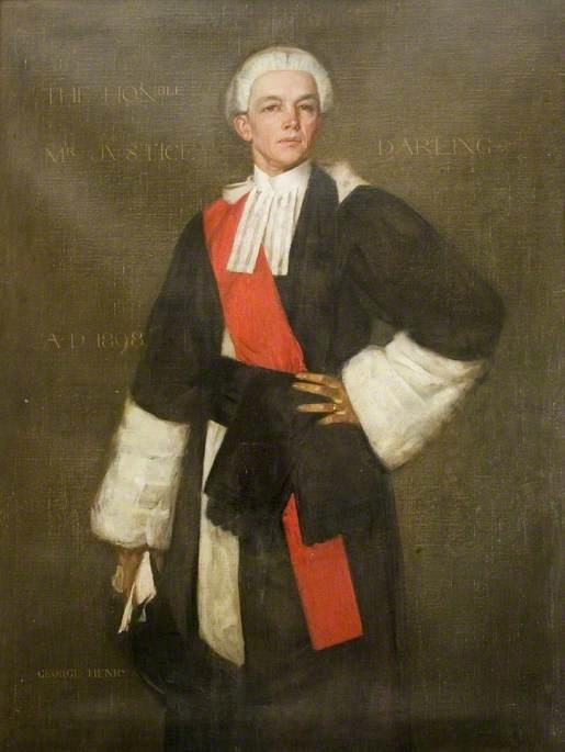 Artwork Replica The Honourable Mr Justice Darling, 1898 by George Henry ...