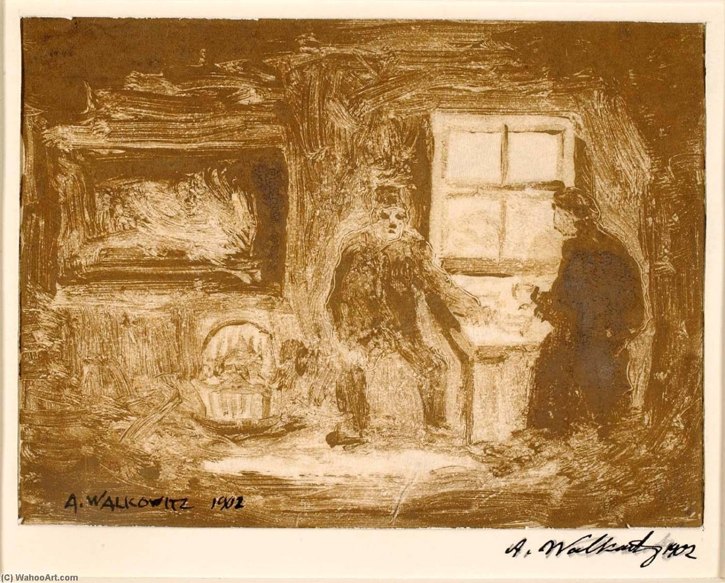 Order Artwork Replica (Untitled), 1902 by Abraham Walkowitz (Inspired ...