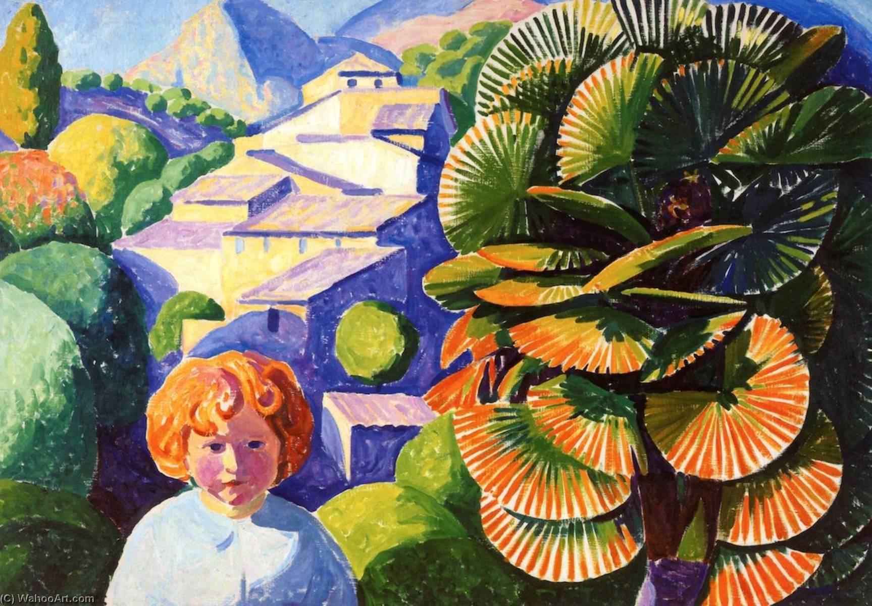 Order Artwork Replica Julie, La Gaude, France, 1926 by Edwin Ambrose ...