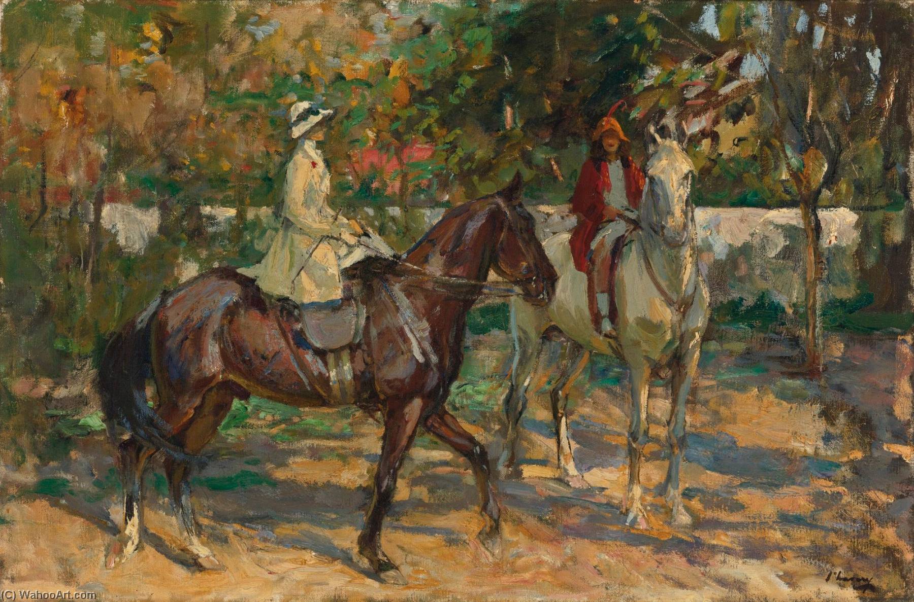 Get Art Reproductions The Morning Ride by Sir John Lavery (1856-1941 ...