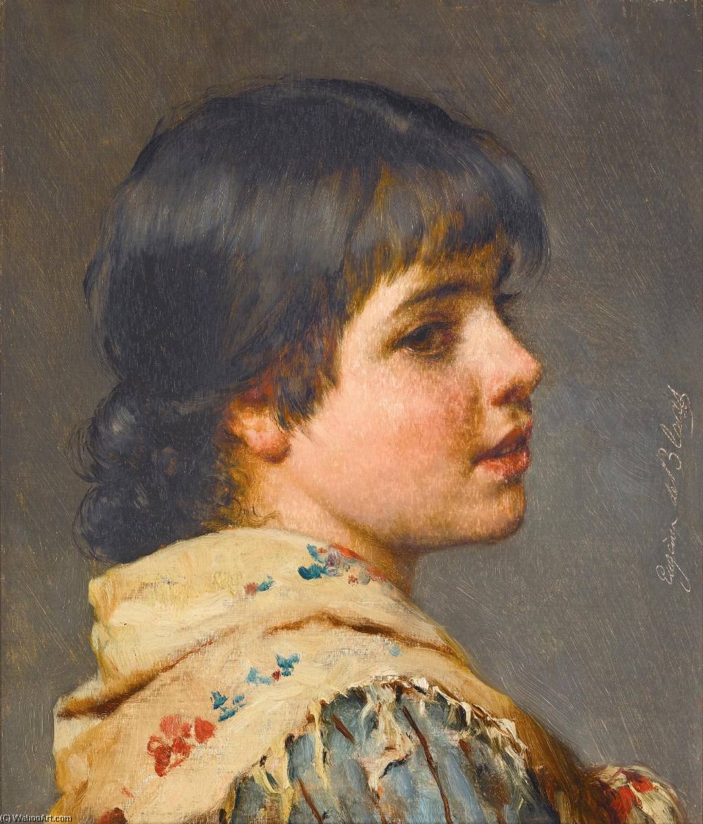Get Art Reproductions Eine Venezianerin (A Venetian Girl) by Eugen Von ...