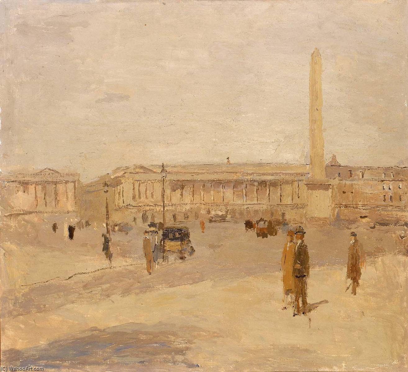 Buy Museum Art Reproductions Place de la Concorde no. III by Frank ...