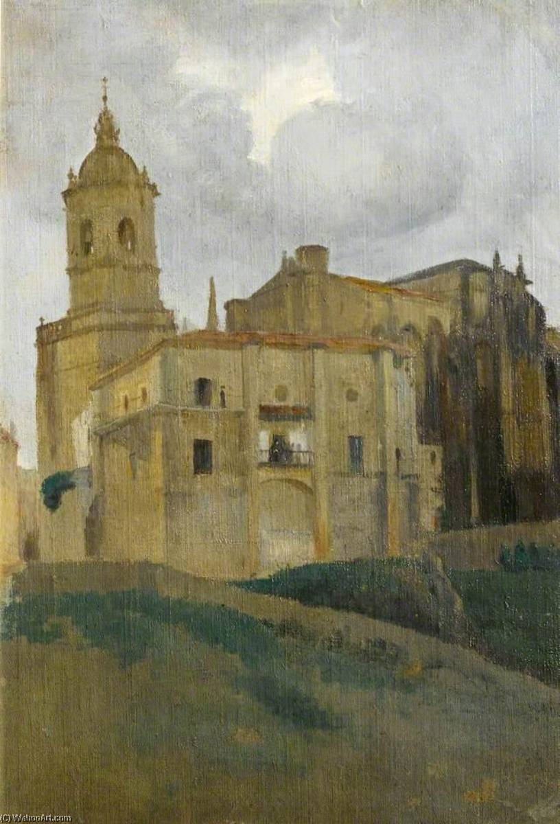 Commander Reproductions D'art Ville de la colline italienne (Serra de ...