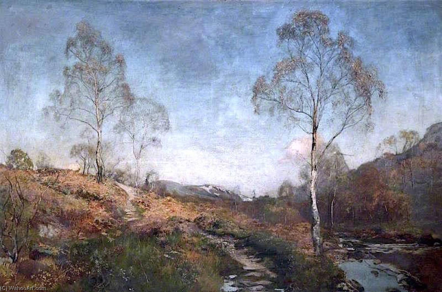 Purchase Oil Painting Replica Landscape, 1885 by Sir David Scott Murray ...