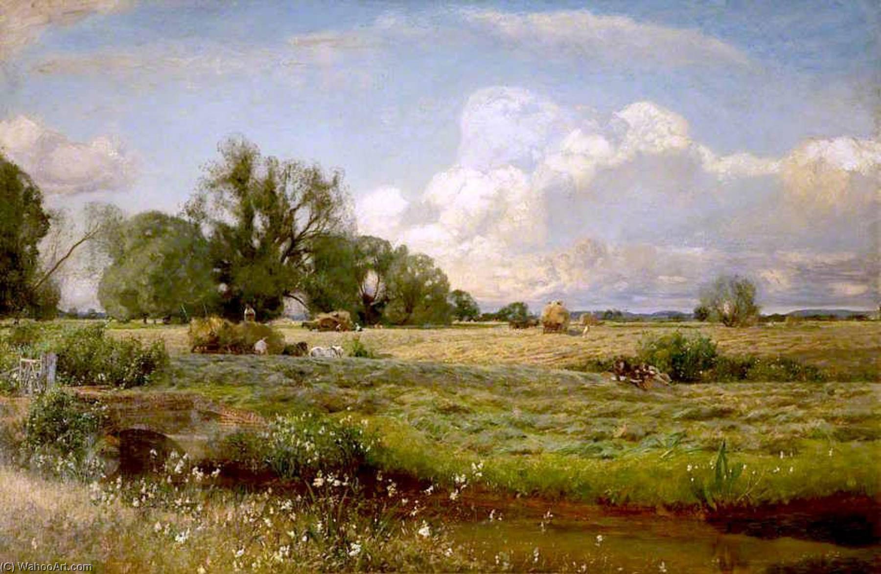 Art Reproductions Meadow Sweets, 1893 by Sir David Scott Murray (1866 ...
