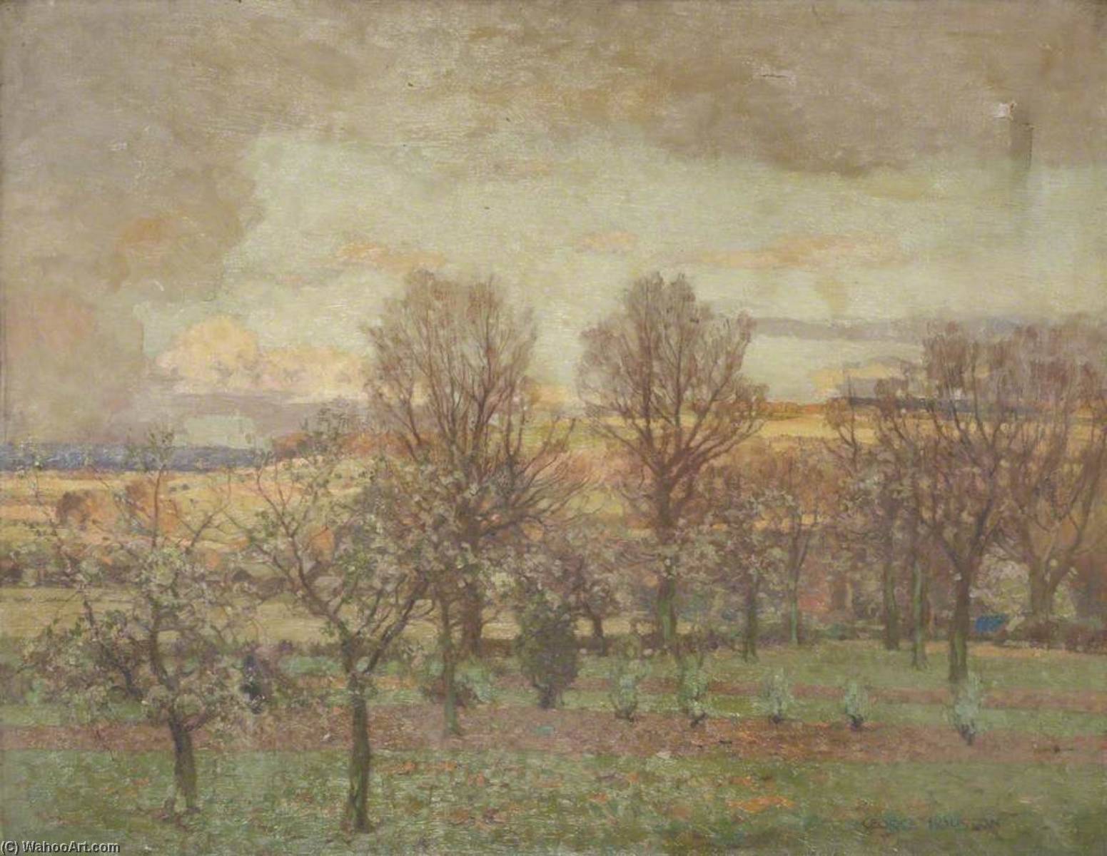 Art Reproductions Ayrshire Scene, 1912 by George Houston (1869-1947 ...