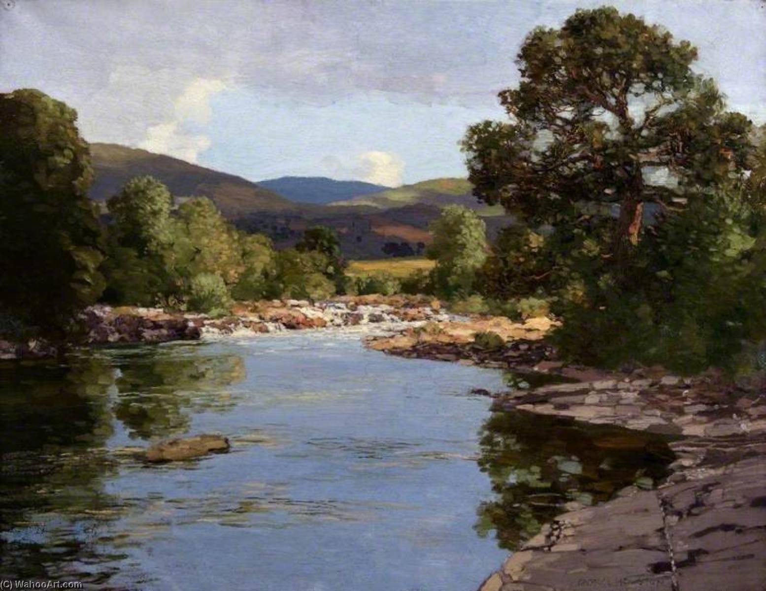 Acheter Reproductions D'art De Musée Glen Orchy de George Houston (1869 ...
