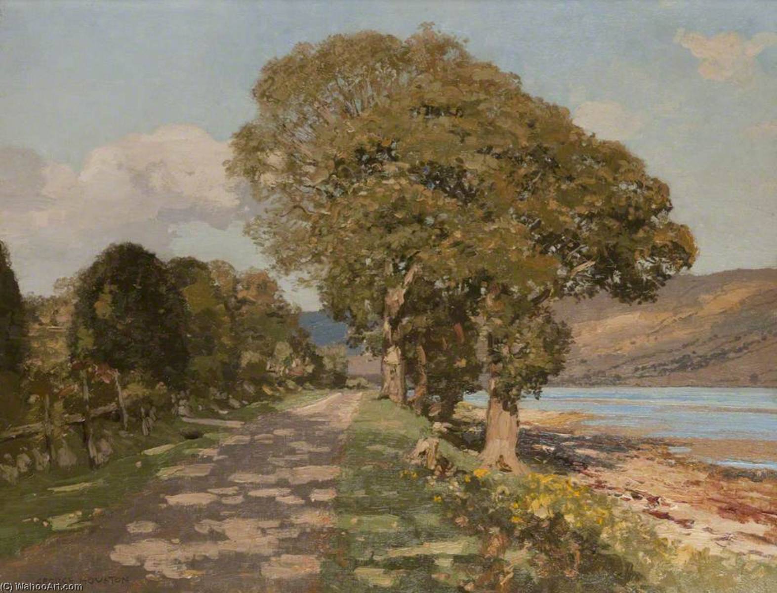 Museum Art Reproductions Loch Fyne by George Houston (1869-1947 ...