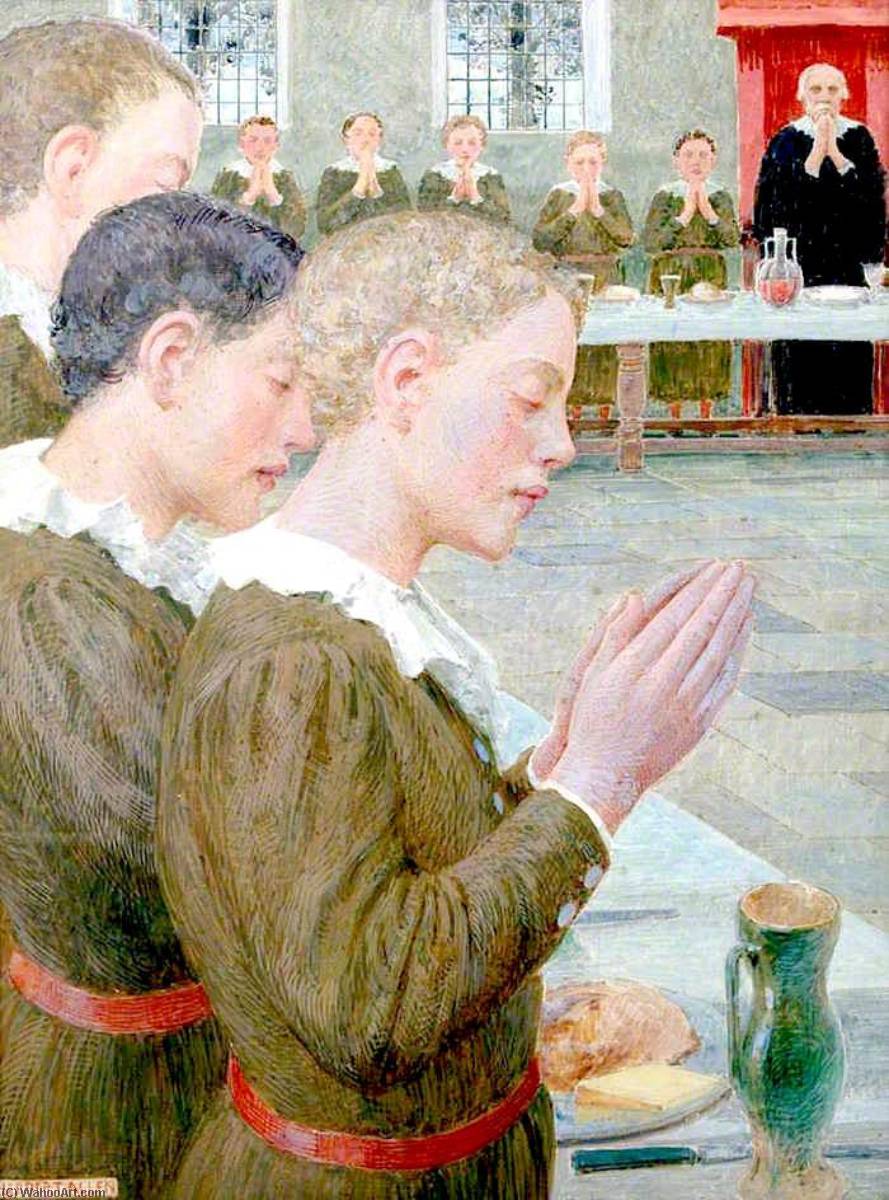 Purchase Oil Painting Replica Grace, These Creatures Bless, 1939 by ...