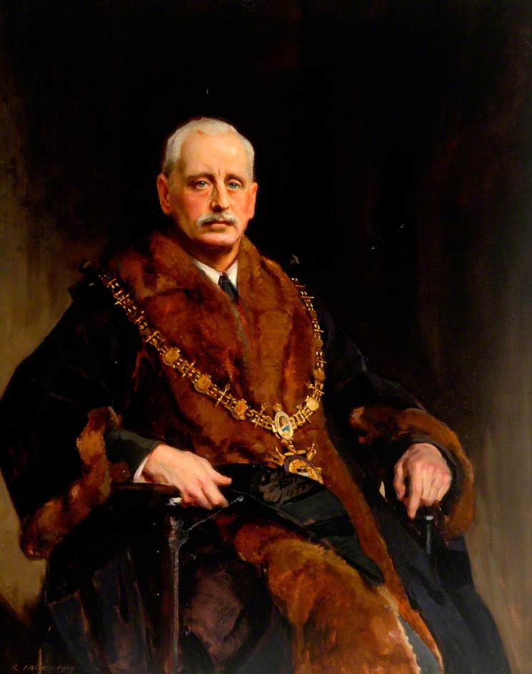 Get Art Reproductions Councillor W. Edgar, JP, 1919 by Richard Jack ...