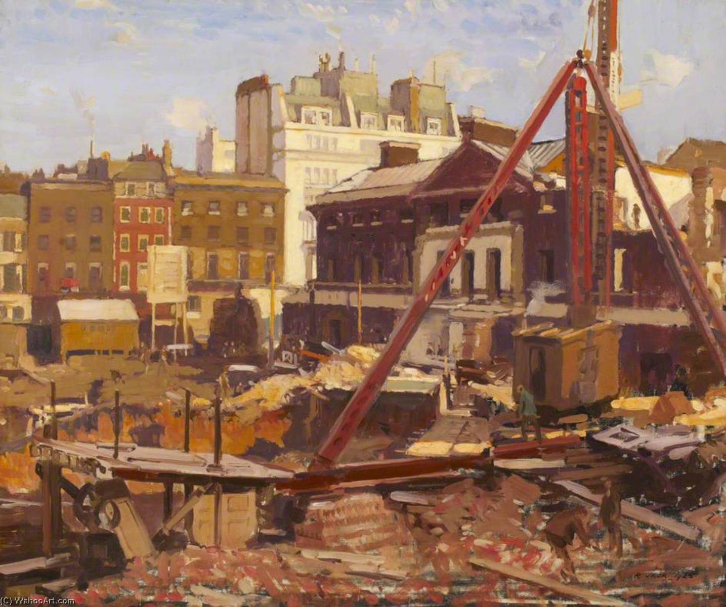 Purchase Oil Painting Replica Devonshire House, 1925 by Richard Jack ...