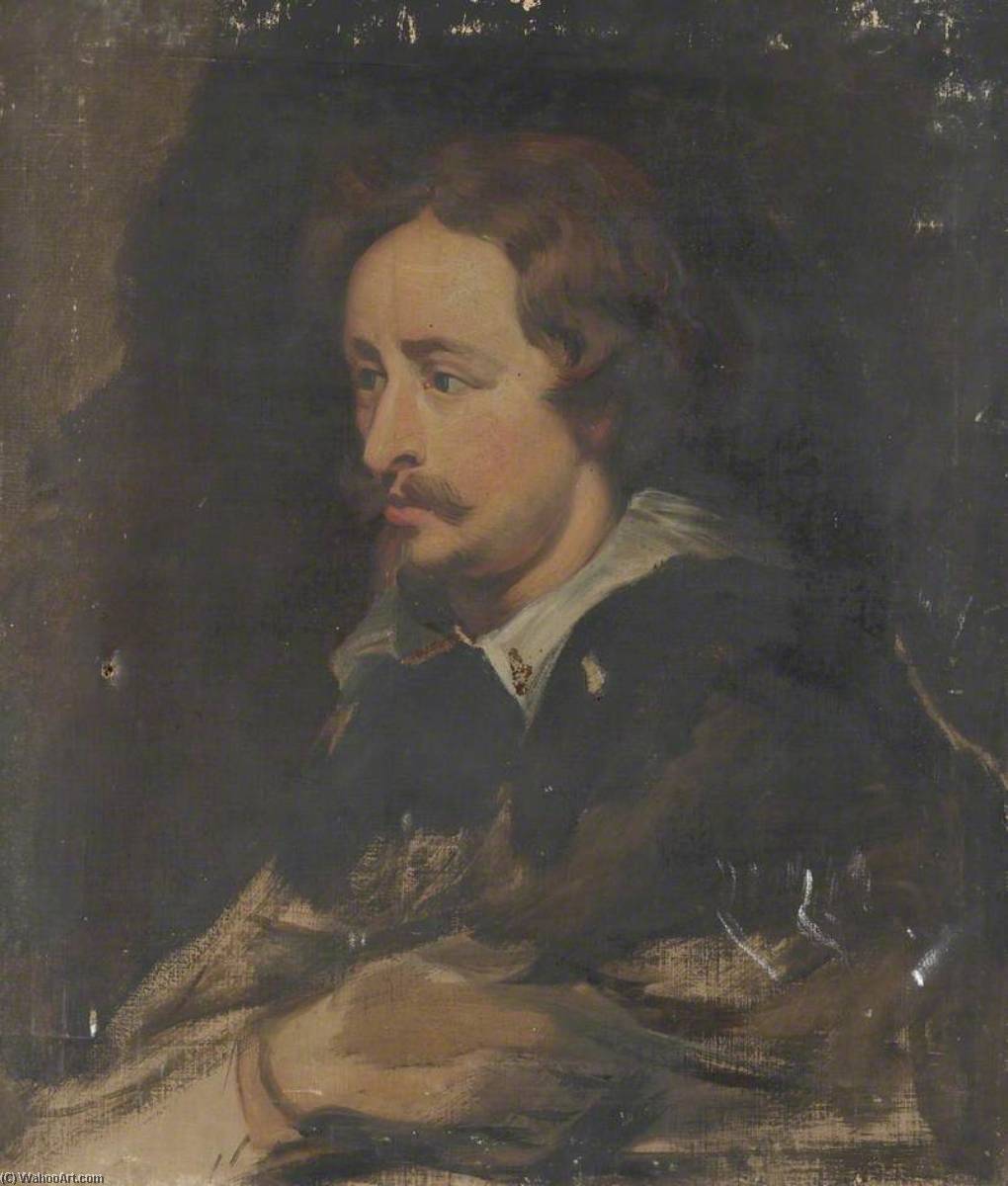 Get Paintings Reproductions Portrait of Man Unfinished, 1850 by George ...