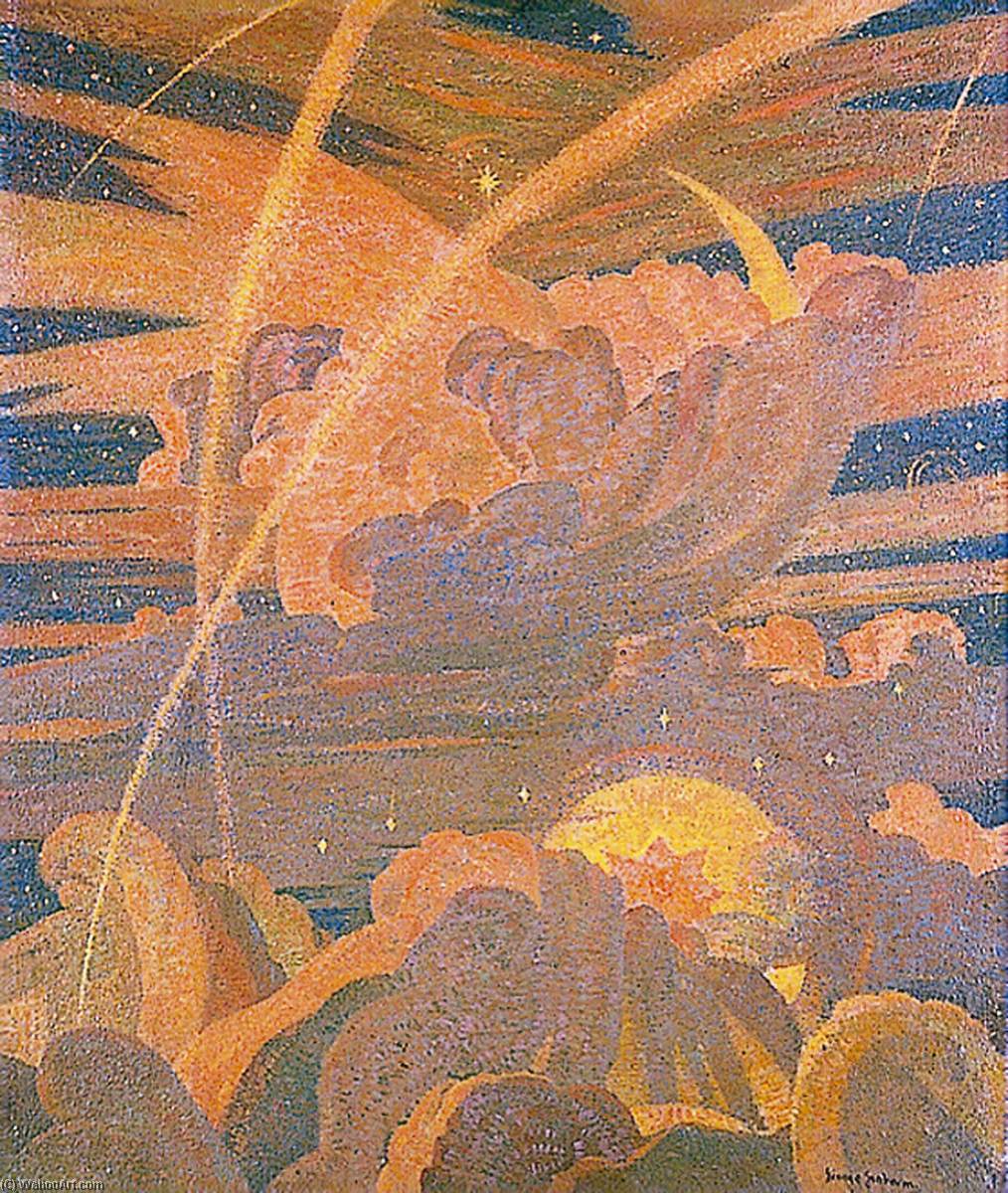 Artwork Replica Evening, 1938 by George Graham (1881-1949) | ArtsDot.com