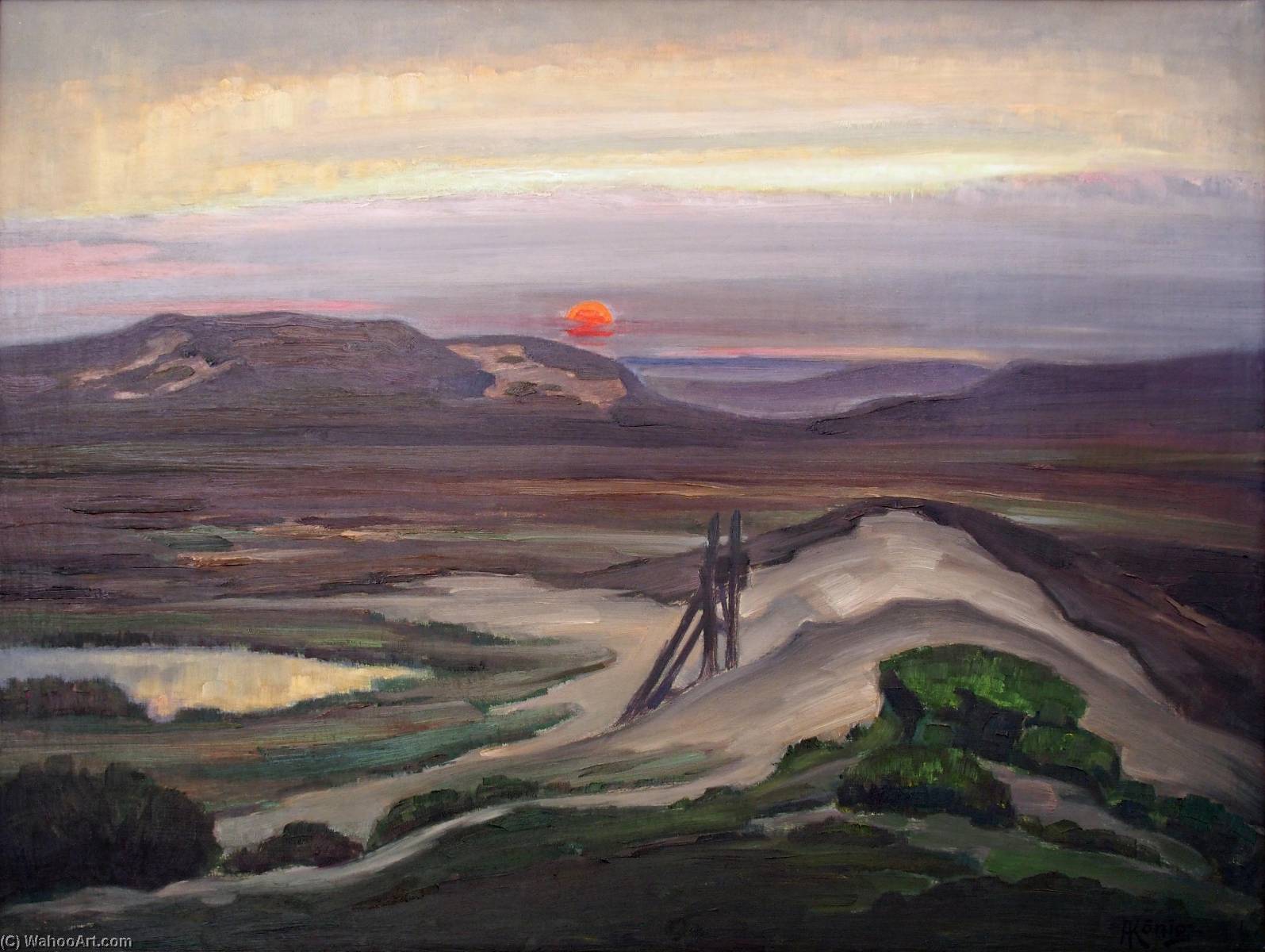 畫複製 (德文) (在海德岛), 1920 通过 Albert Koenig (1881-1944) | ArtsDot.com