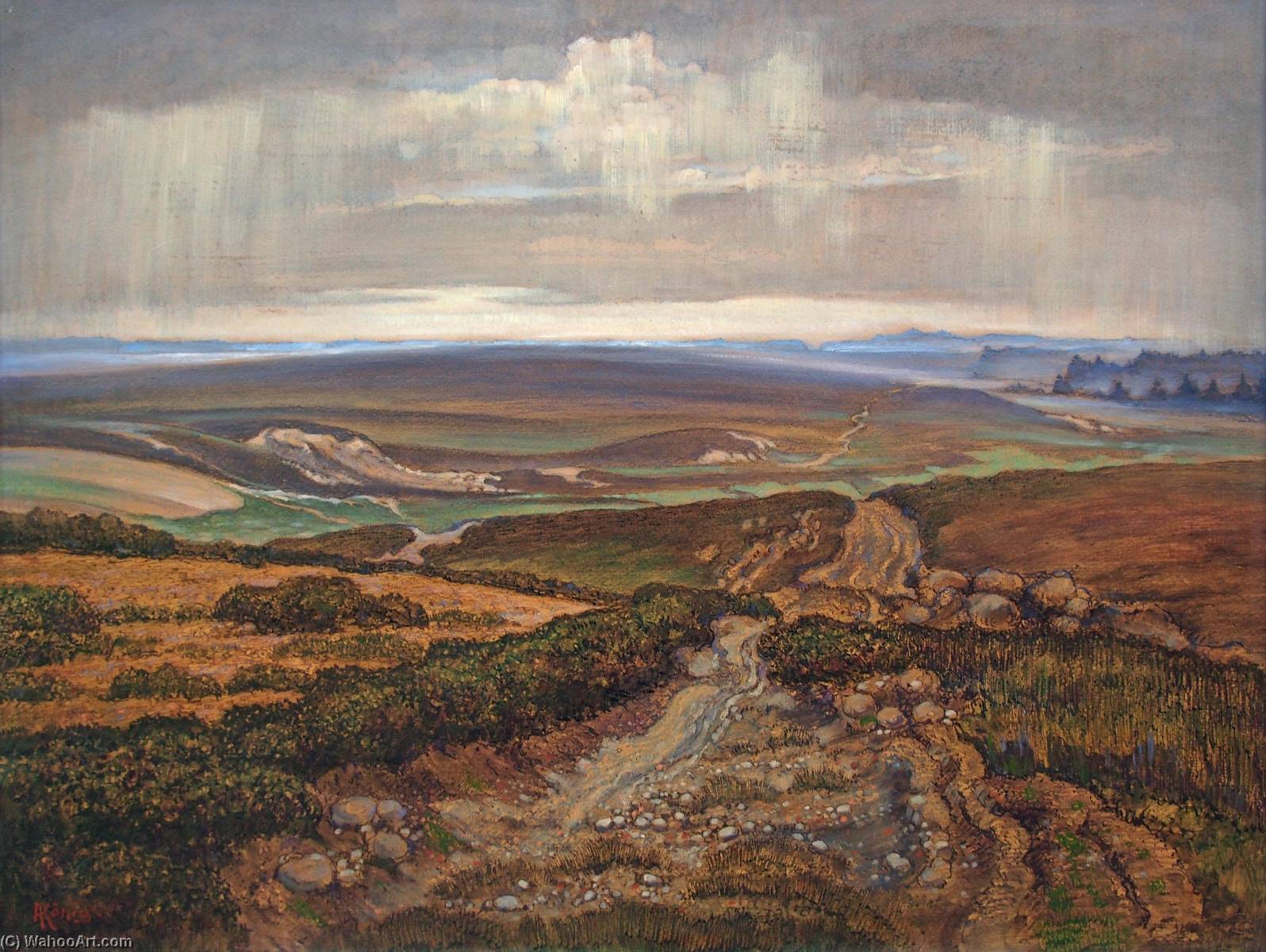 Acheter Reproductions D'art De Musée Deutsch Regenstimmung, 1930 de ...