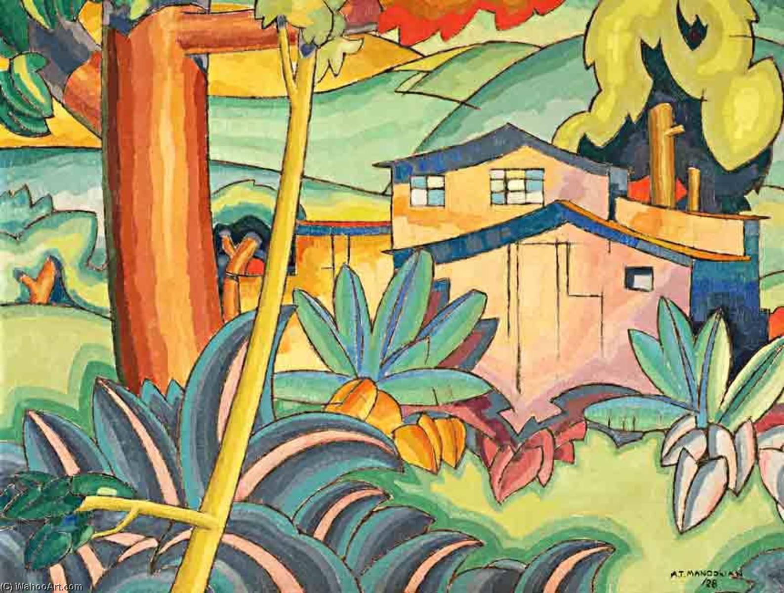 Get Art Reproductions , 1928 by Arman Manookian (1904-1931) | ArtsDot.com