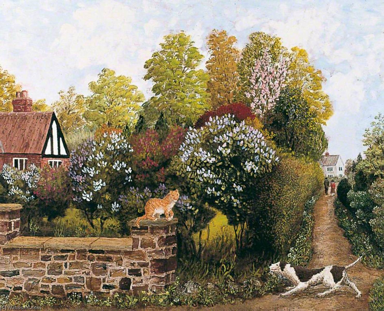 Buy Museum Art Reproductions Crag Lane, Knaresborough by Joseph Baker ...