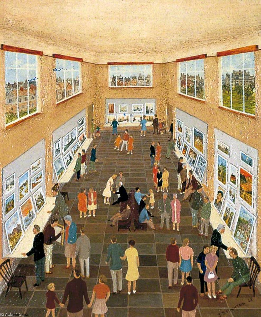 Art Reproductions The Art Market by Joseph Baker Fountain (Inspired By ...