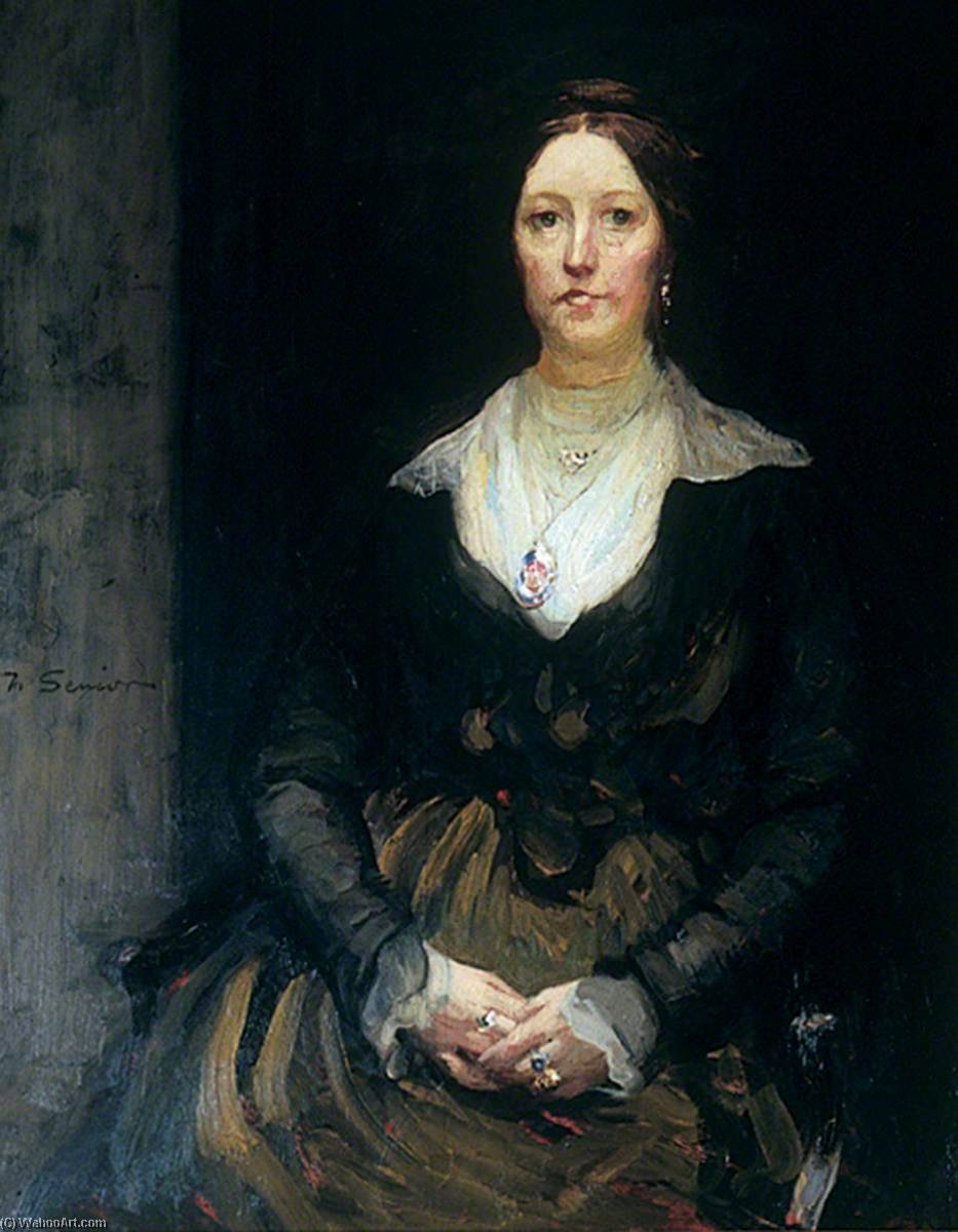 Purchase Oil Painting Replica Mrs Sam Wilson by Mark Senior (1864-1927 ...