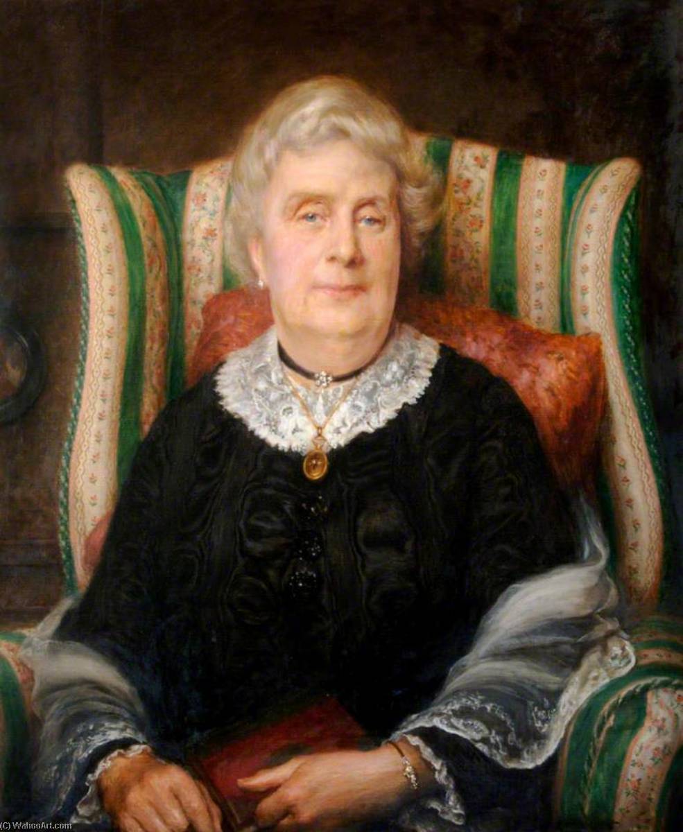 Museum Art Reproductions Emma Franks Oates by Lance Calkin (1859-1936 ...