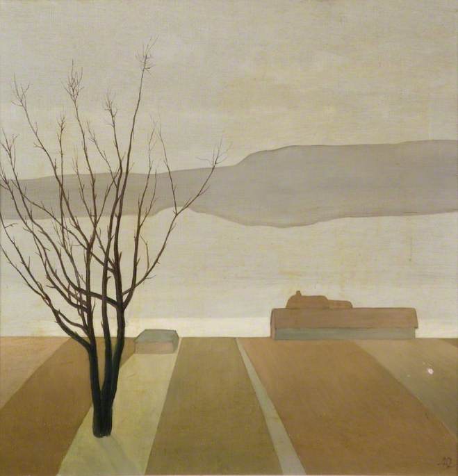 Artwork Replica Landscape, 1946 by Albert Reuss (Inspired By) (1889 ...