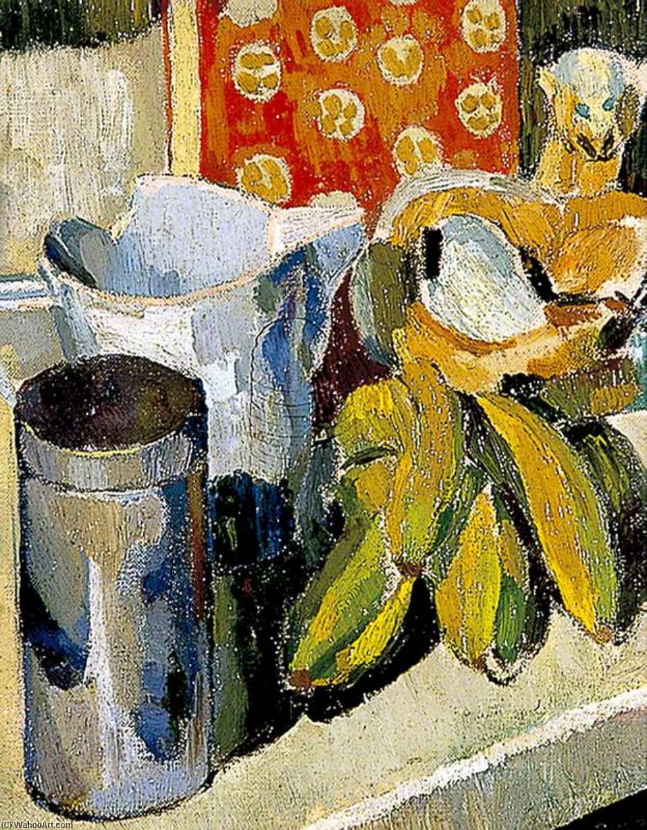 Museum Art Reproductions Still Life with Omega Cat, 1918 by Edward ...