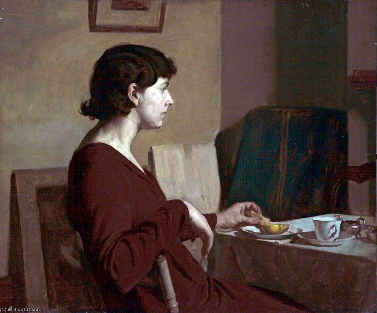 Art Reproductions Meditation (the artist`s sister in law), 1933 by ...