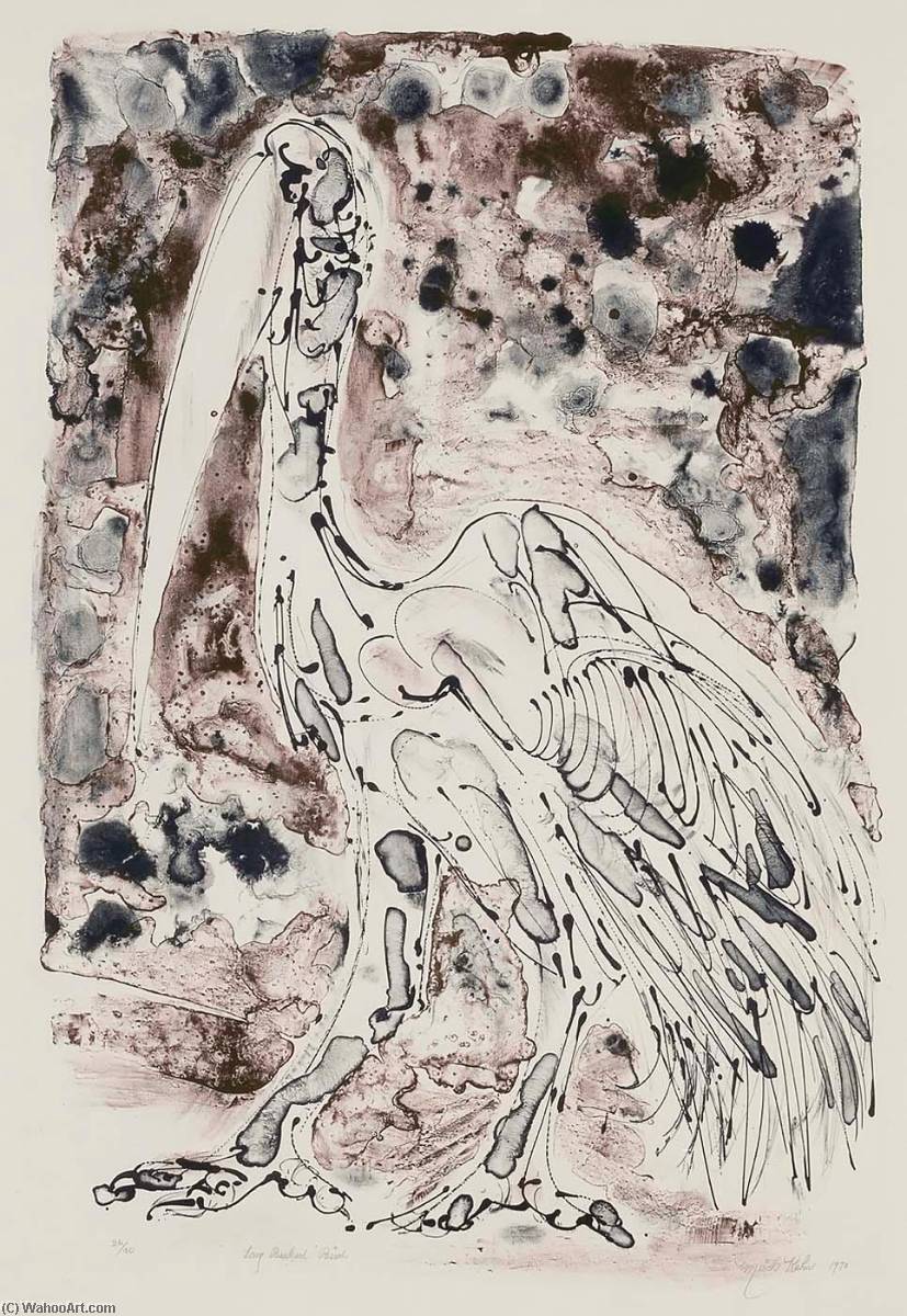 Long Beaked Bird, 1970 by Misch Kohn (1916-2003) Misch Kohn | ArtsDot.com