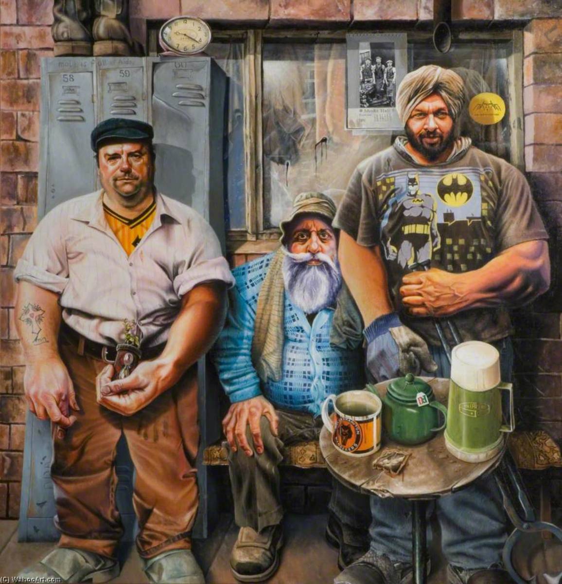 The Black Country Steelworkers, 1992 by Andrew Tift Andrew Tift ...