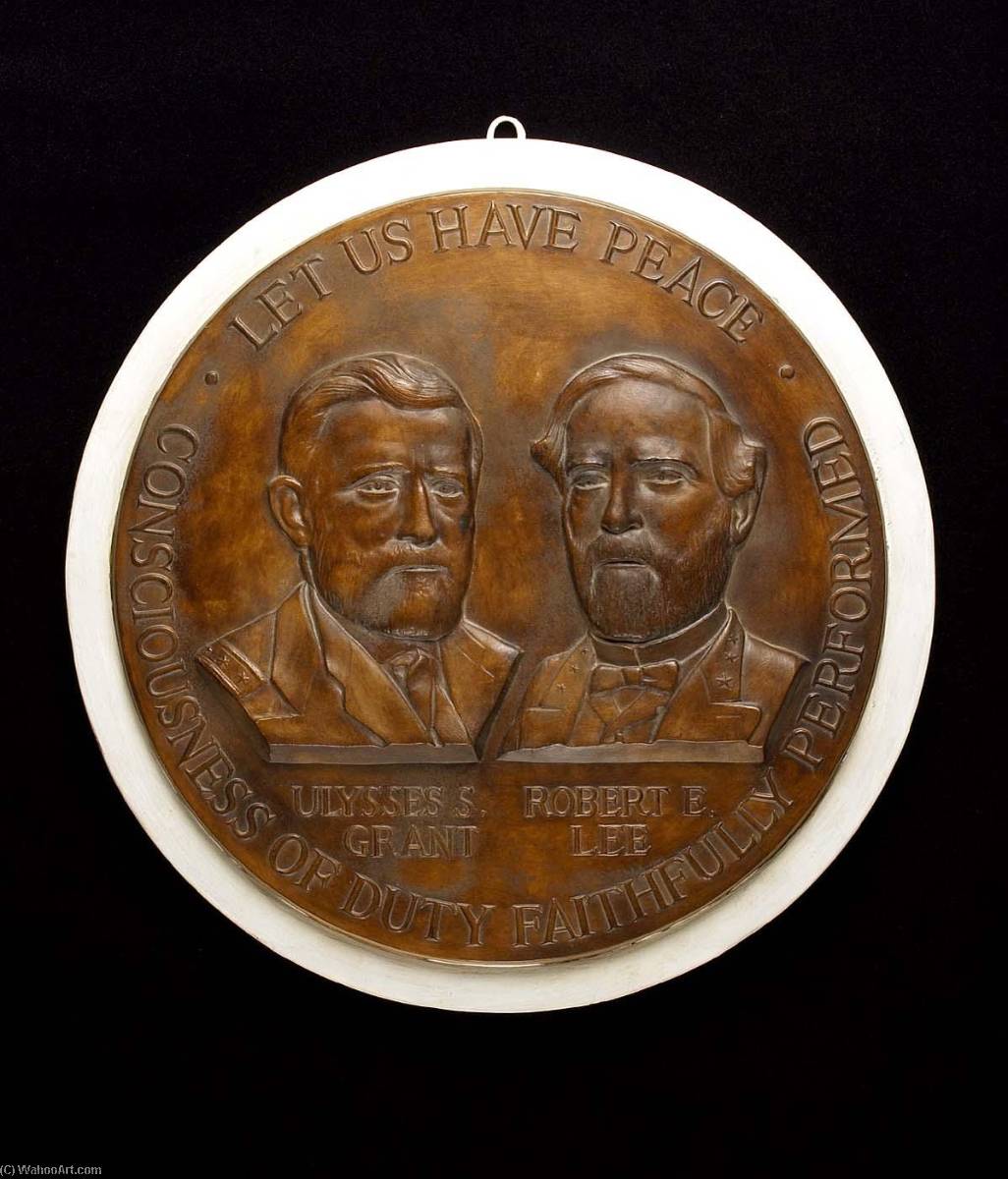 Order Artwork Replica Civil War Centennial Medal (design for obverse ...