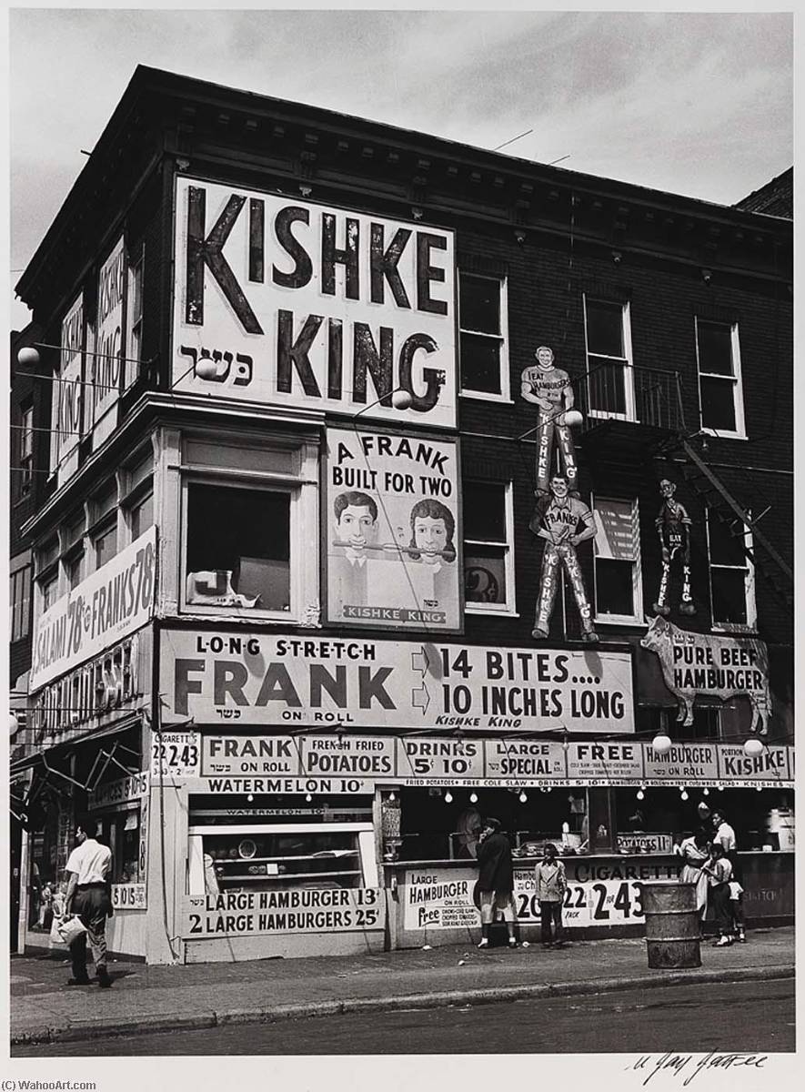 Kunstreproduktionen Kishke King, 1984 von Nathan Jay Jaffee (Inspiriert ...