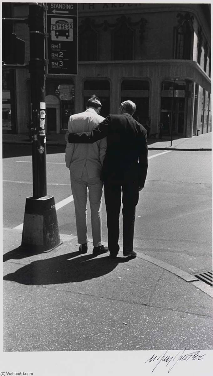 Obtenir Reproductions De Qualité Musée Deux hommes, 1977 de Nathan Jay ...