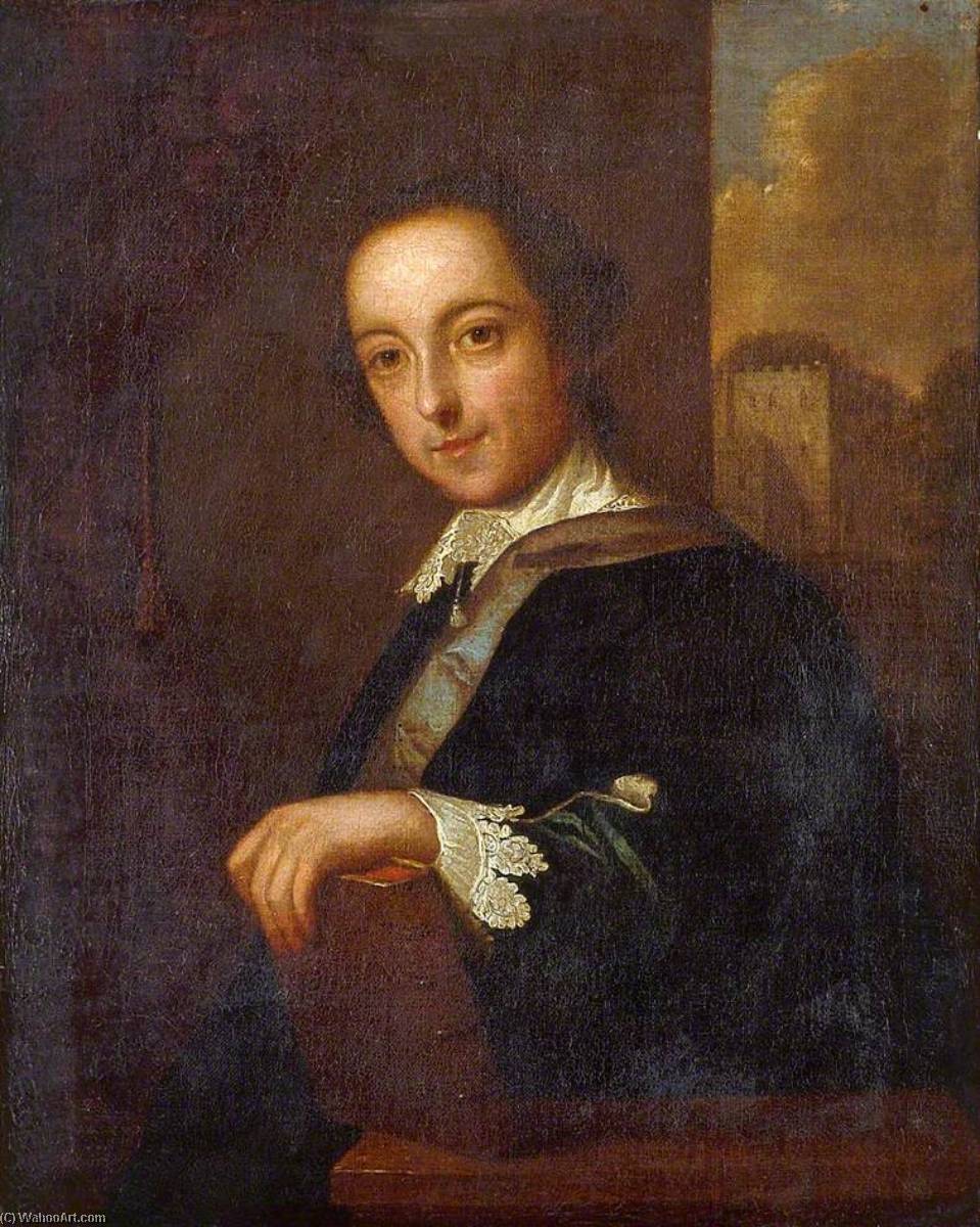 Paintings Reproductions Horace Walpole (1717–1797), 1754 by John Giles ...