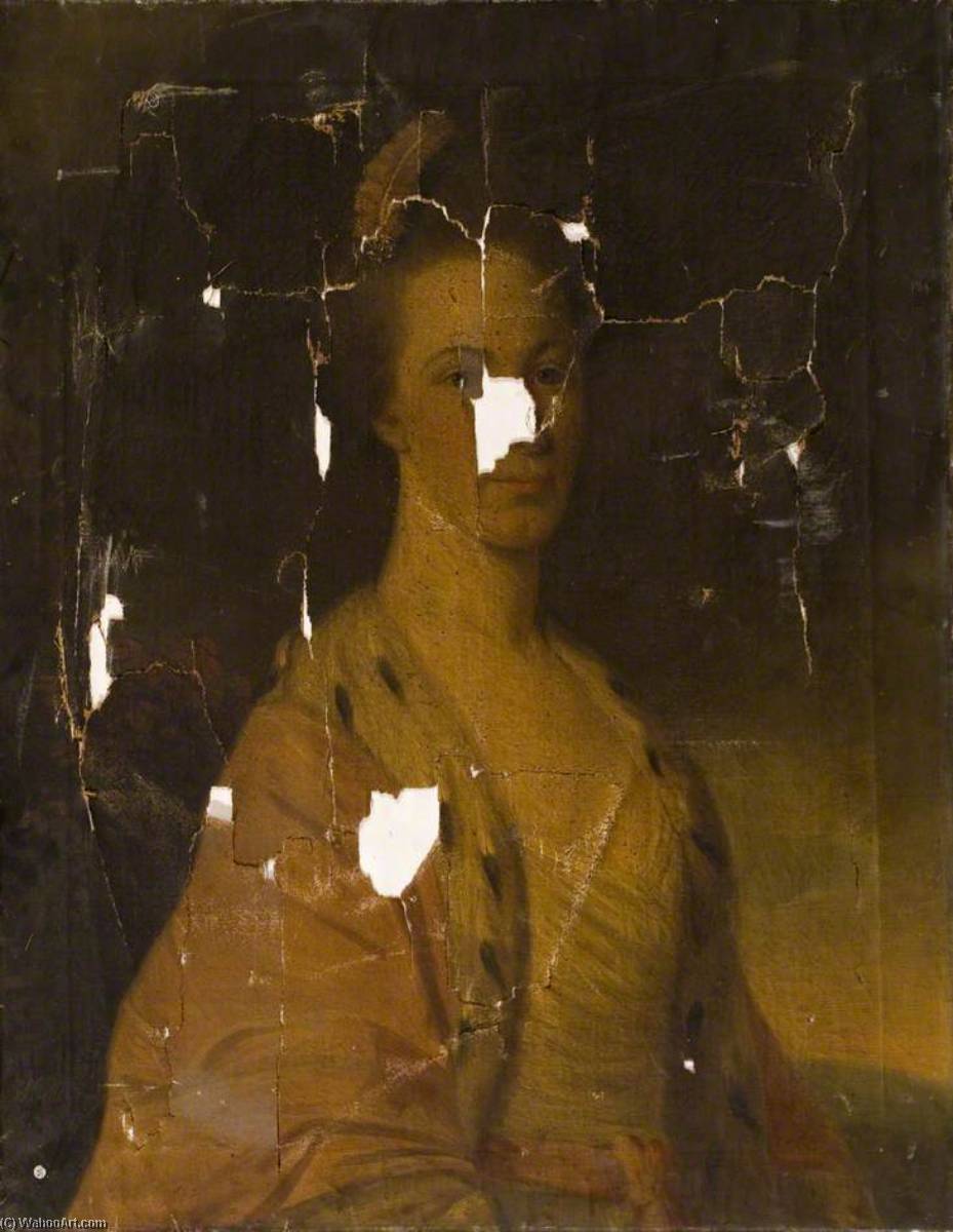 Artwork Replica Portrait of a Young Woman by William Millar (1839-1913 ...