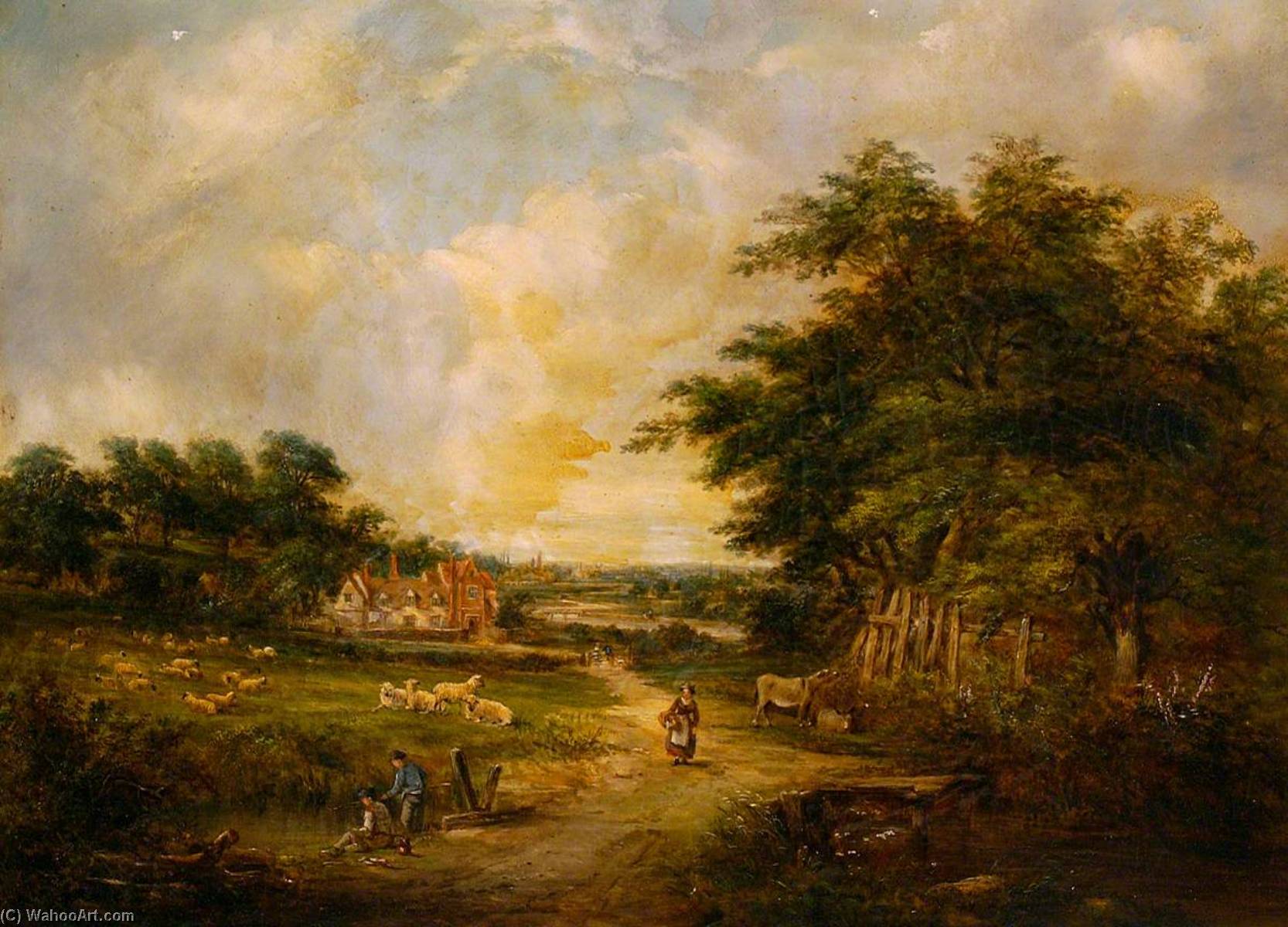 Buy Museum Art Reproductions Old Gippeswyck Hall, Suffolk, 1883 by ...