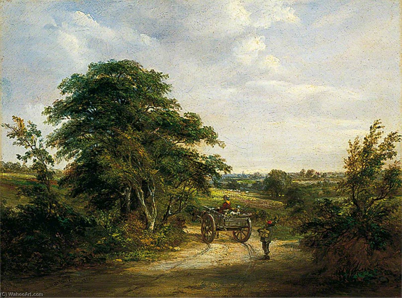 Reproduções De Belas Artes Foxhall Road, Ipswich, 1867 por Robert ...