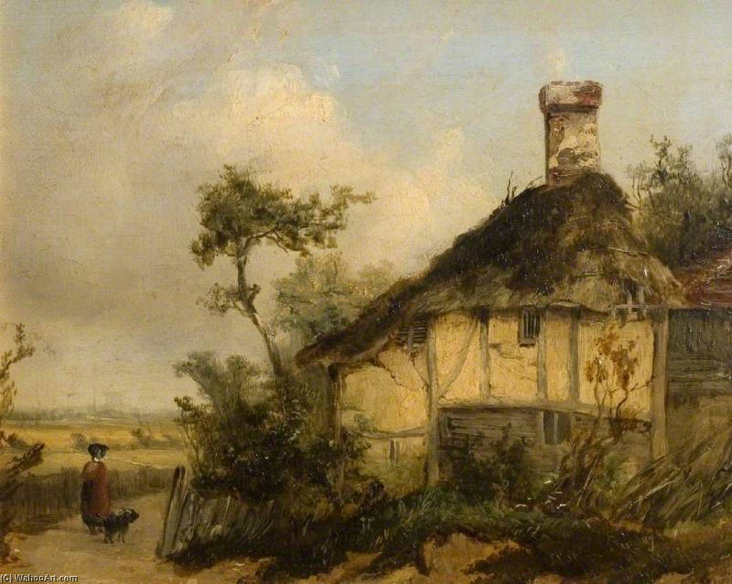 Compre Museu De Reproduções De Arte Horley, Surrey, 1838 por John James ...