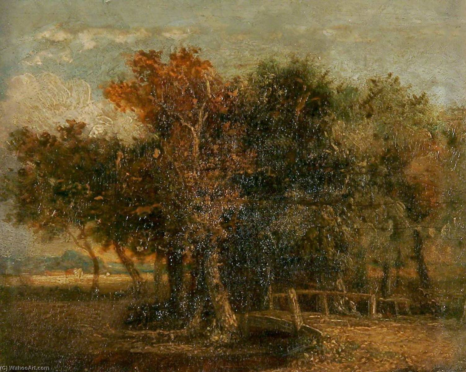 Oil Painting Replica Landscape by Joseph Stannard (1797-1830) | ArtsDot.com