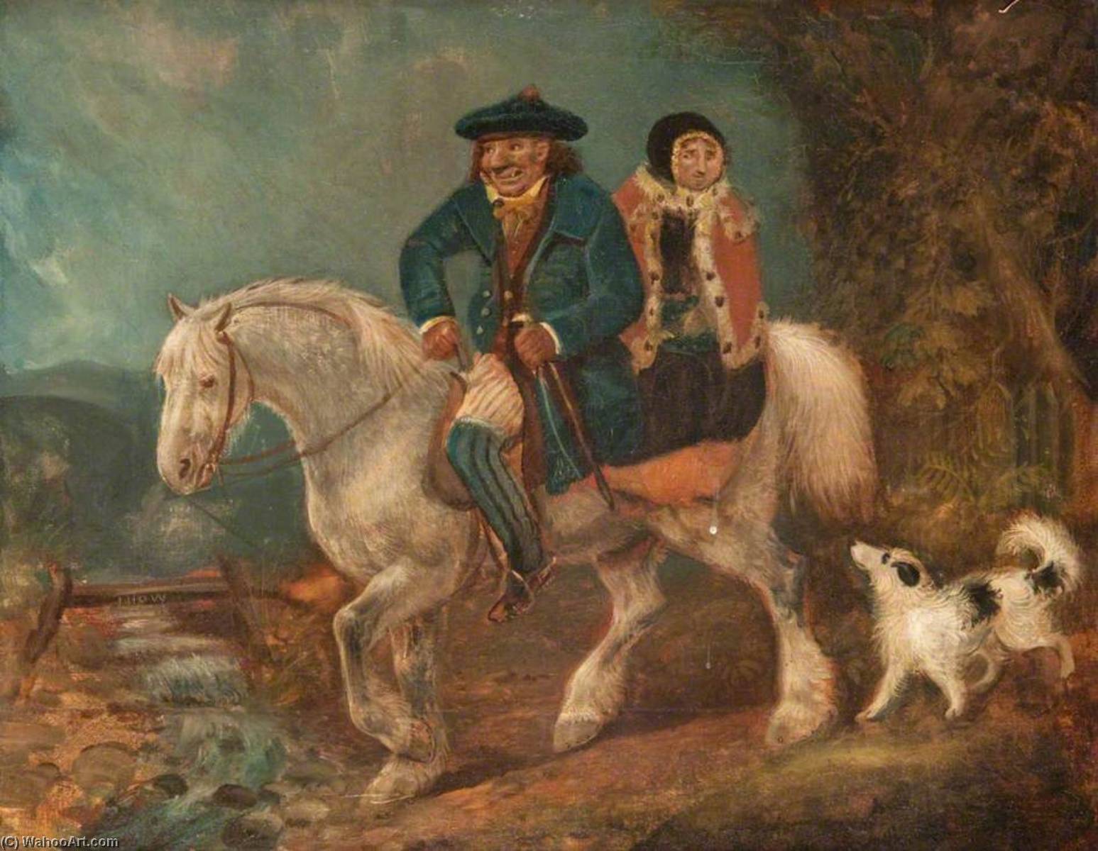 Voltando de Skirling Fair por James Howe James Howe | ArtsDot.com