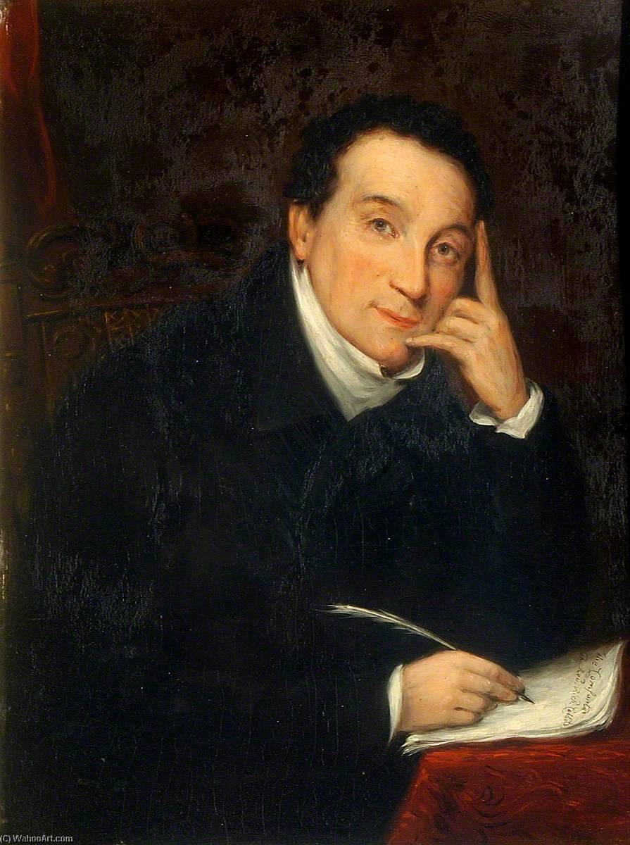 Artwork Replica Reverend Richard Cobbold, 1850 by Robert Mendham (1792 ...