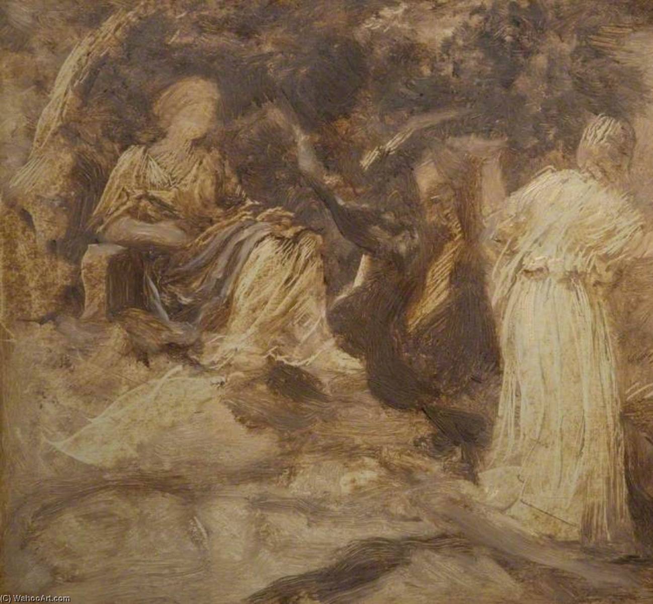 Art Reproductions The Grove of Artemis, 1850 by Edward Calvert (1799 ...