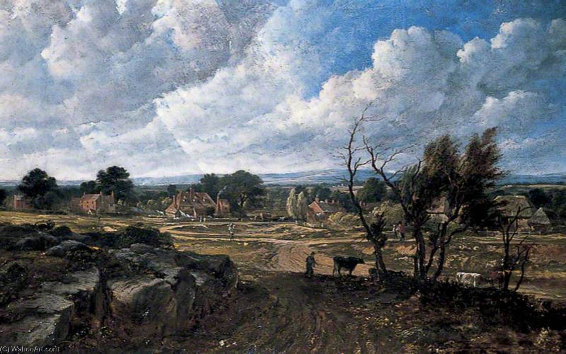 Art Reproductions Rusthall Common, Kent, 1850 by Charles Tattershall ...