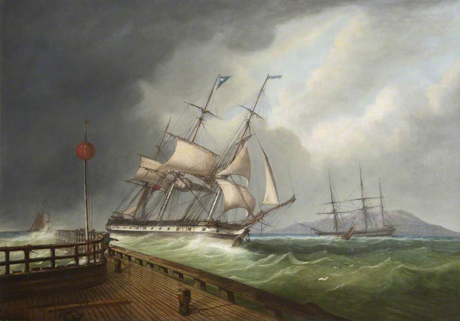 A Breezy Day, 1863 by William Mitchell (1925-2020) William Mitchell ...