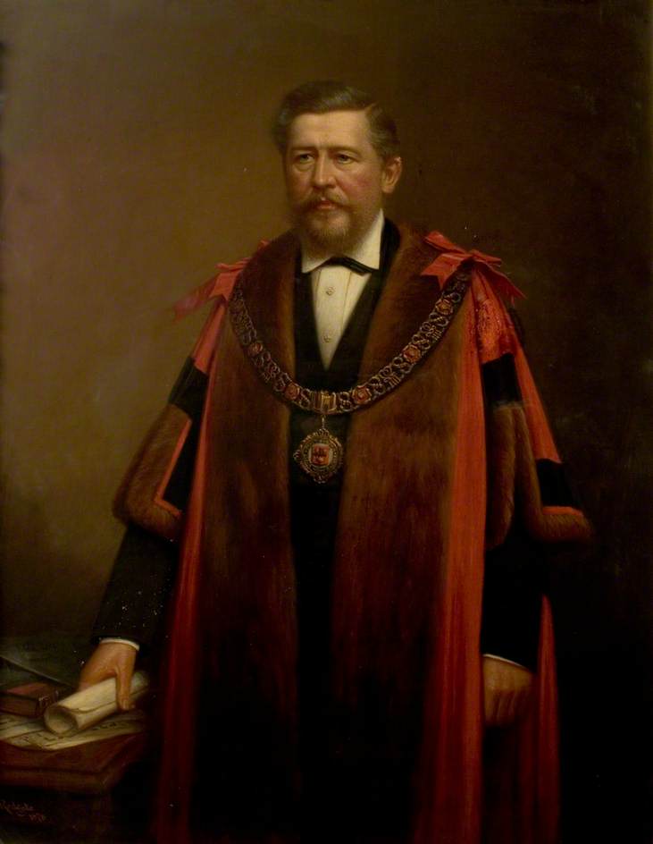 Order Artwork Replica Alderman William George Ward, 1878 by Sylvanus ...