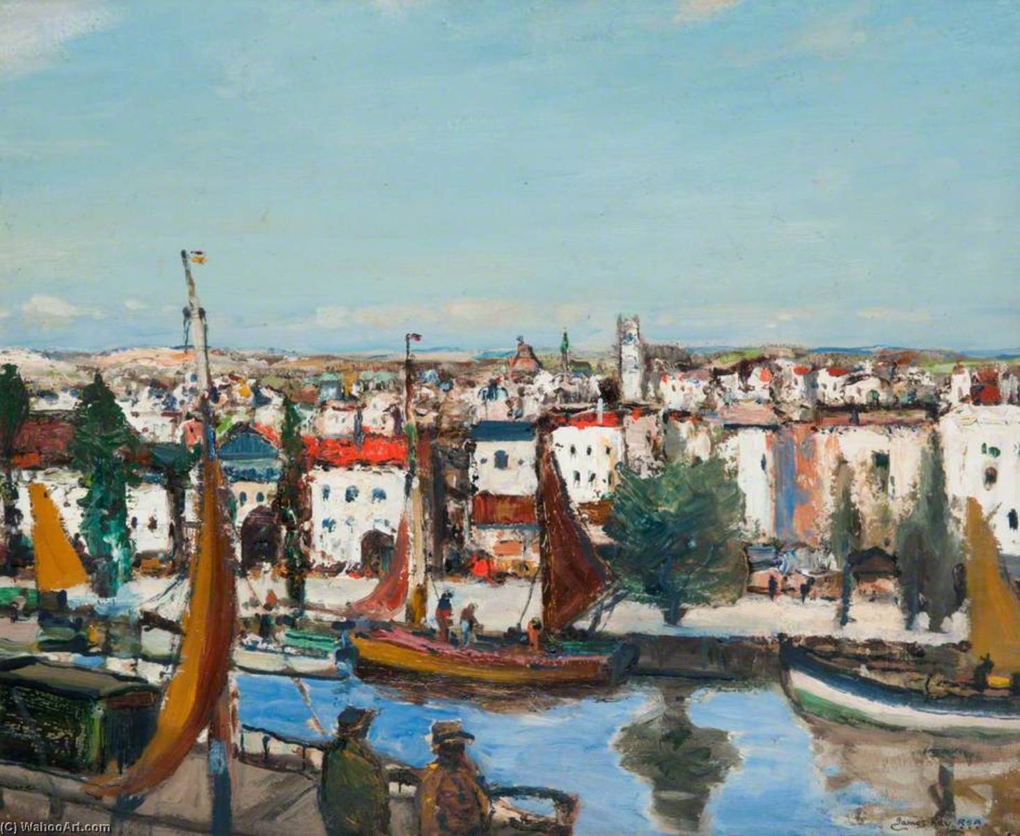 Buy Museum Art Reproductions Teriffa, Spain by James Kay (1858-1942 ...